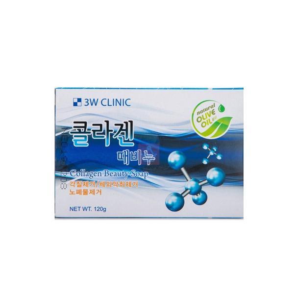 3W Clinic Collagen Beauty Soap 120g – Firming & Deep Clean